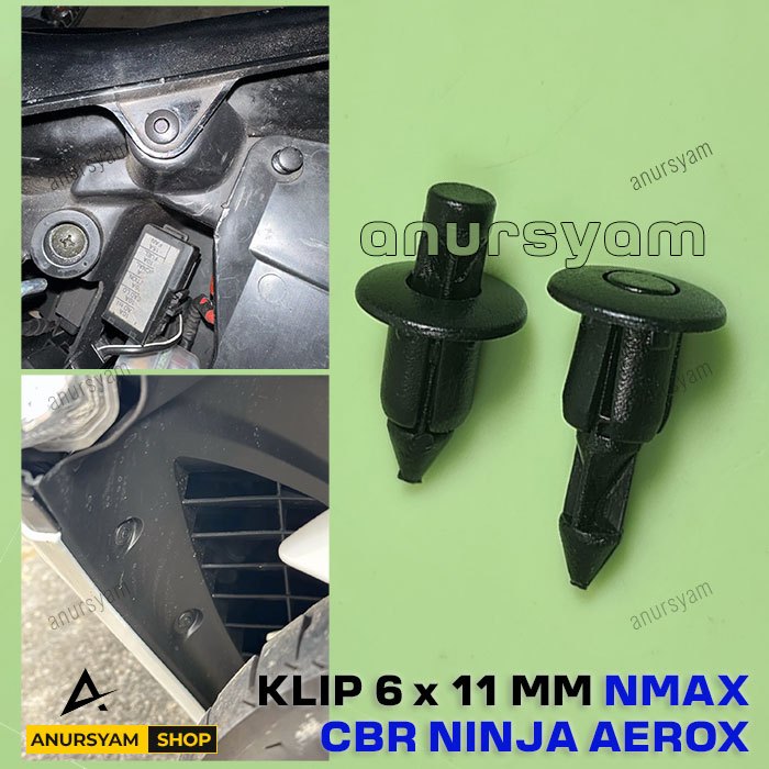 Jual Klip Kancing Rivet NMAX Aerox New NMAX 2020 2021 CBR Ninja R15 MX ...