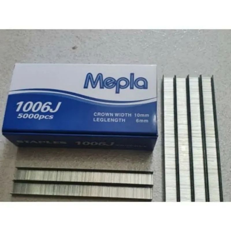 Jual Isi Staples Tembak Angin 1006J | Mepla | Paku Tembak Angin ...