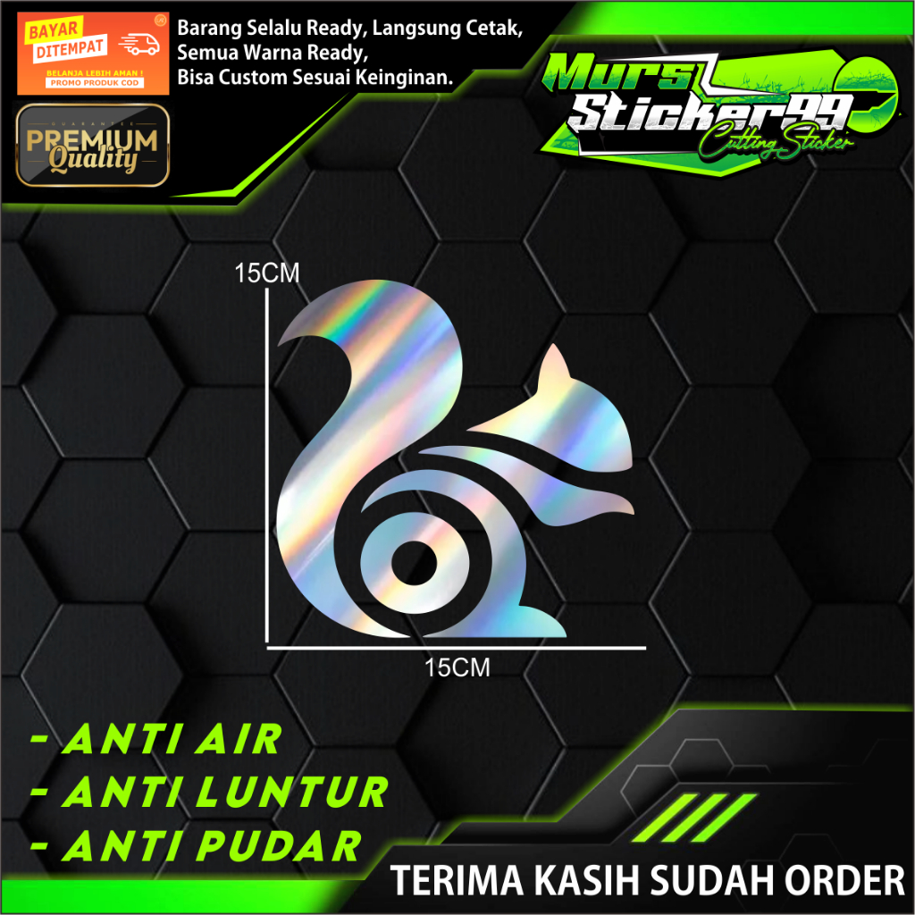 Jual Sticker Cutting UC BROWSER Cocok Untuk Motor Dan Mobil | Shopee ...