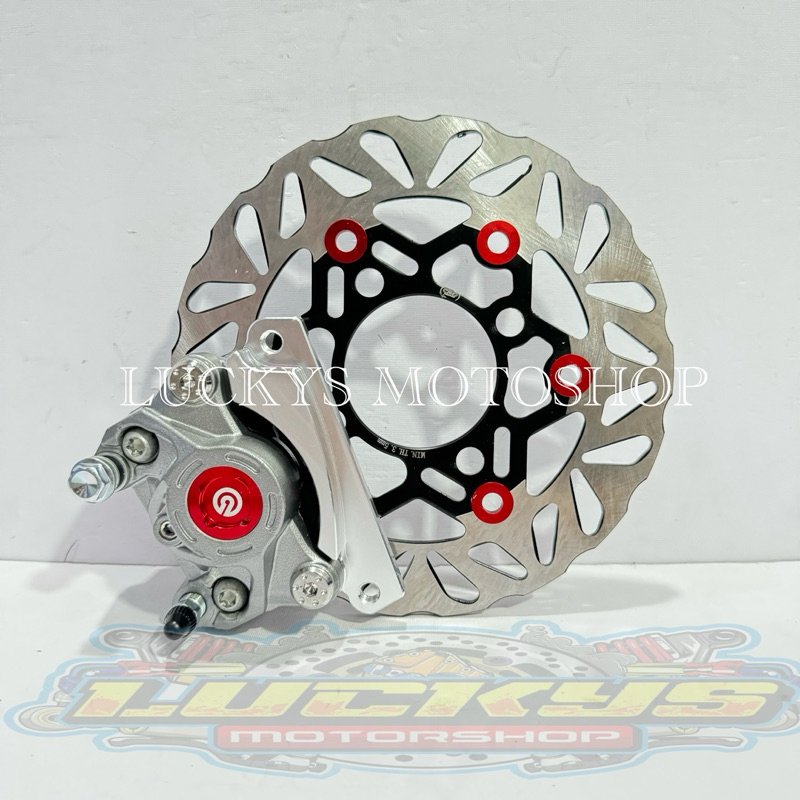 Jual KALIPER 2P 2 PISTON BIG LOGO KOIN + DISC CAKRAM STANDAR 190MM PNP ...