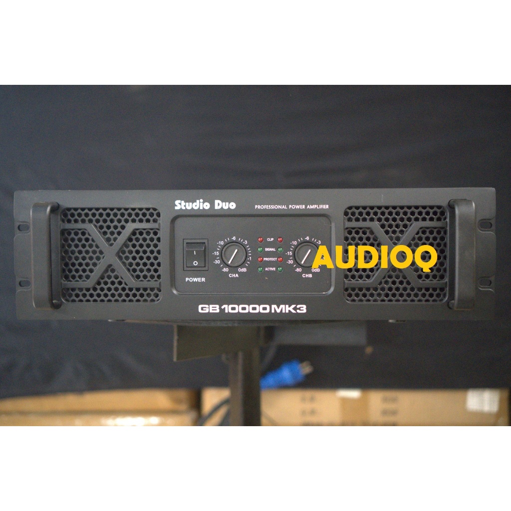 Jual POWER AMPLIFIER PROFESIONAL Studio duo GB 10000 MK3 | Shopee Indonesia