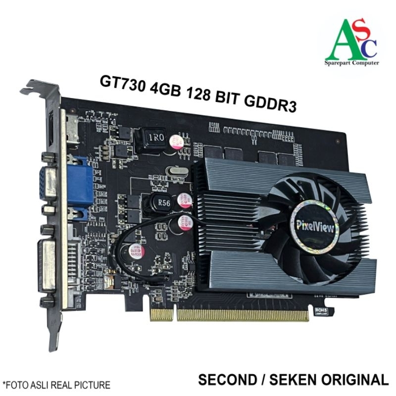 Jual VGA Original GT730 4Gb GDDR3 128 Bit | Shopee Indonesia