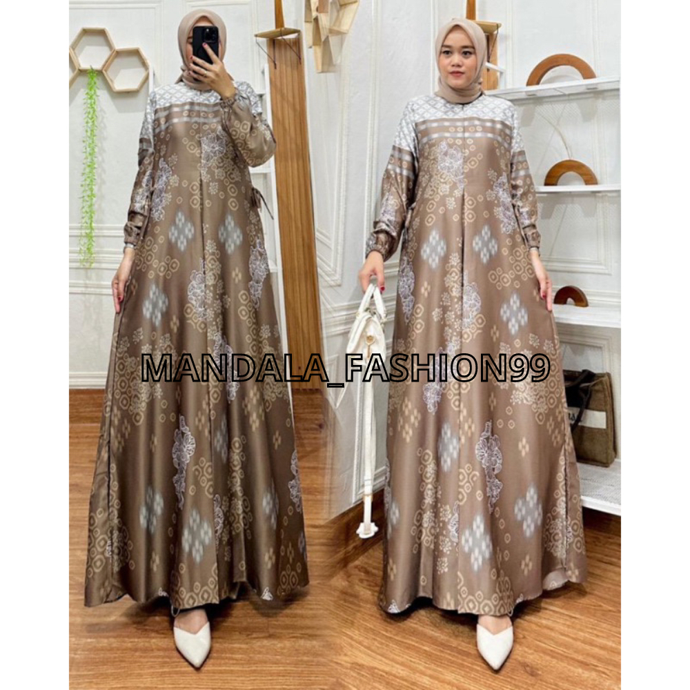 Jual Gamis Silk Premium Quality A Gamis Silky Premium Gamis Busui Gamis ...