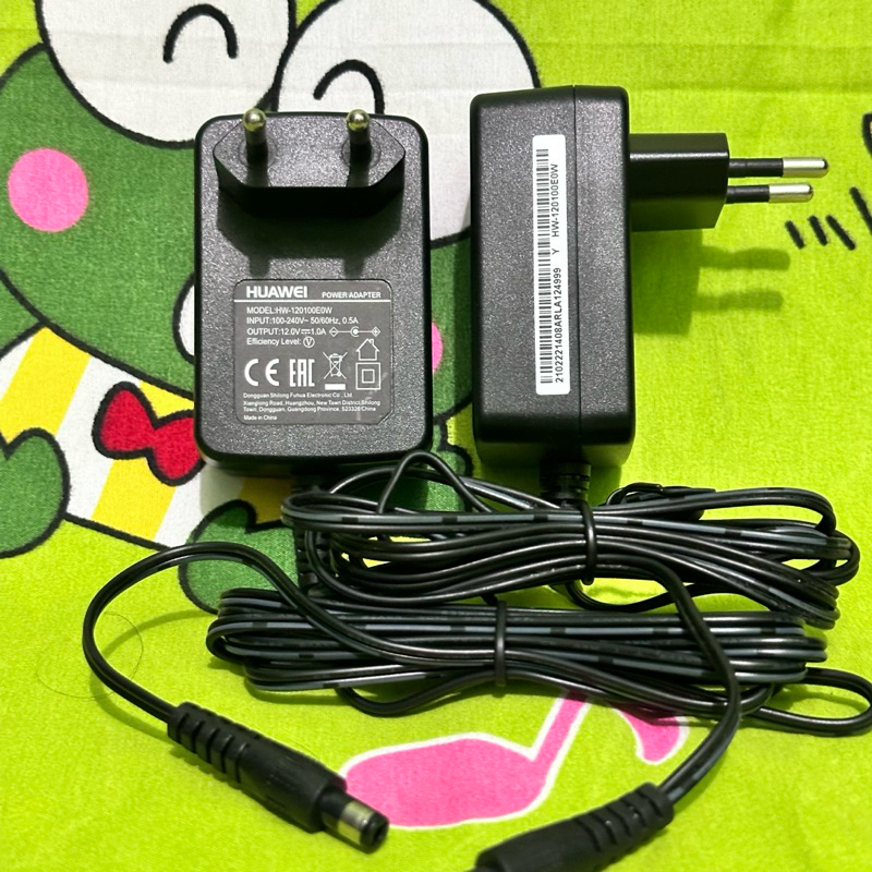 Jual adaptor merek huawei 100%original 12v 1a murni bisa buat router ...