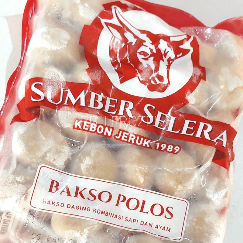 Jual Bakso Polos / Baso / Bakso Daging Kombinasi Sapi Dan Ayam / Bakso SB Sumber Selera Kebon ...