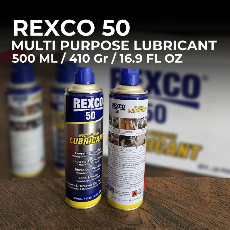 Jual REXCO 50 MULTI PURPOSE LUBRICANT Tersedia 120ml,220ml,350ml,500ml ...