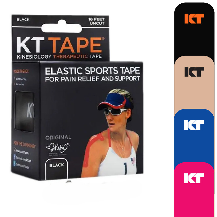 Jual KT Tape Original Cotton Uncut Semua Warna 5m x 25cm / Kinesiology ...