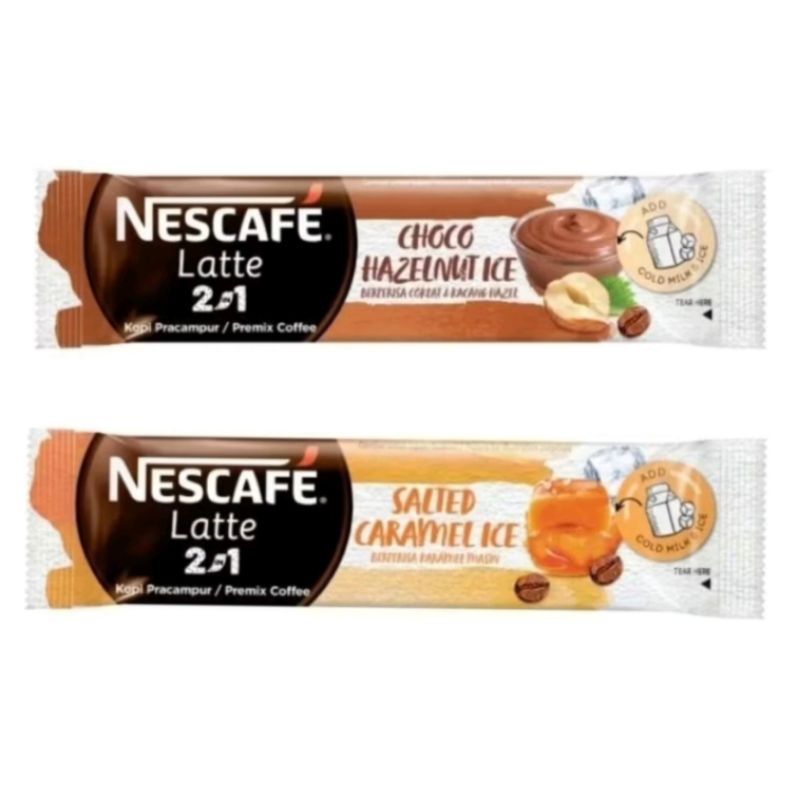 Jual ECERAN - NESCAFE LATTE 2IN1 2 IN 1 salted caramel ice / choco ...