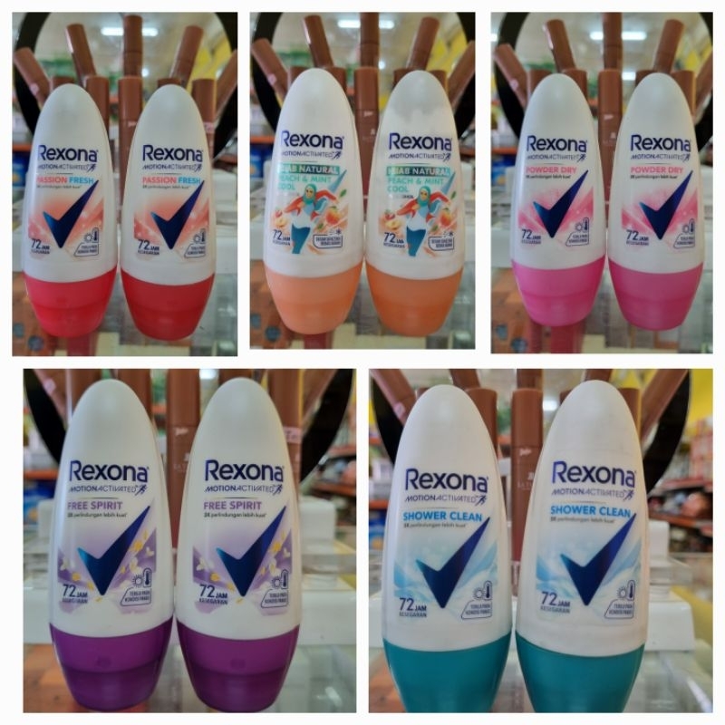 Jual Rexona Roll On Deodorant Wanita 45 ml(ISI 1) | Shopee Indonesia