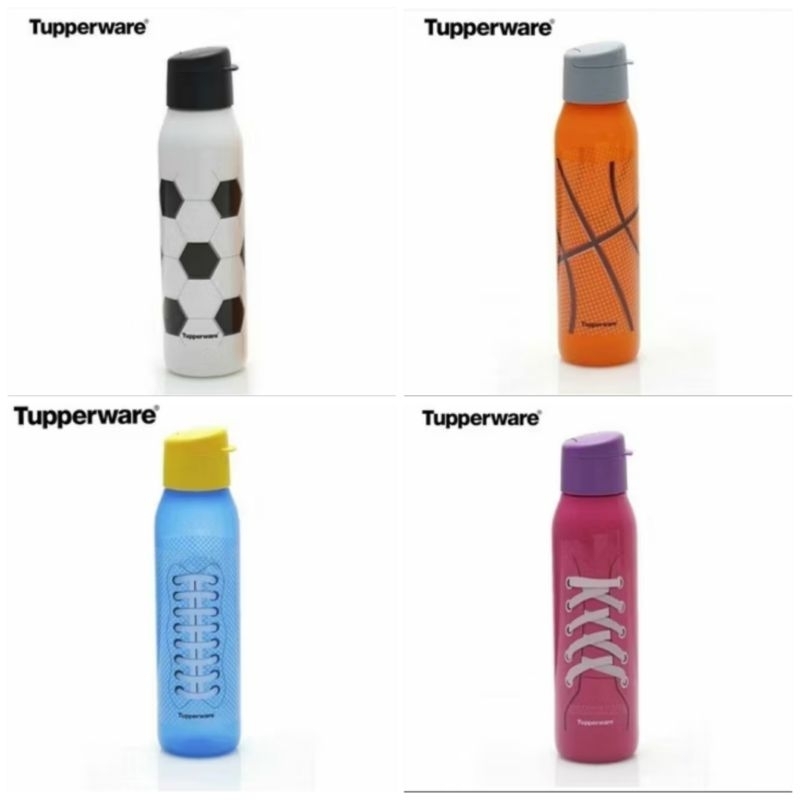 Jual Tupperware fancy bottle 500ml tutup ulir / flip ( ecer 1pcs ...