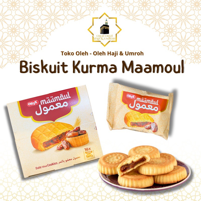 Jual Biskuit Maamoul Mammoul Mamoul Oryx Biskuit Kurma Biskuit Arab ...