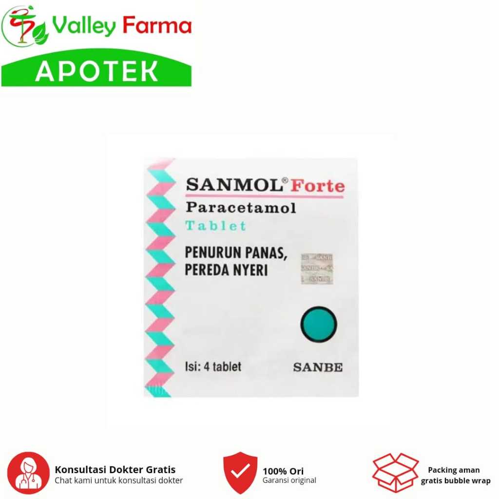 Jual Sanmol Forte Tablet Terlengkap & Harga Terbaru Juni 2026 | Shopee ...