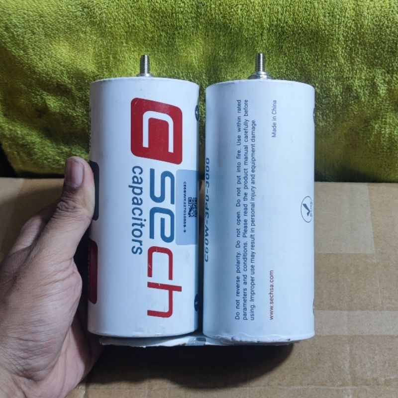 Jual Super Ultra Capacitor Kapasitor 3000F 2.7V not maxwell or lsuc ...