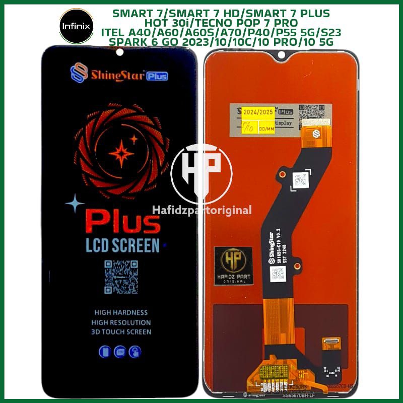Jual Lcd Touchscreen Infinix Itel S23 / Itel A70 S665L FULLSET | Shopee ...