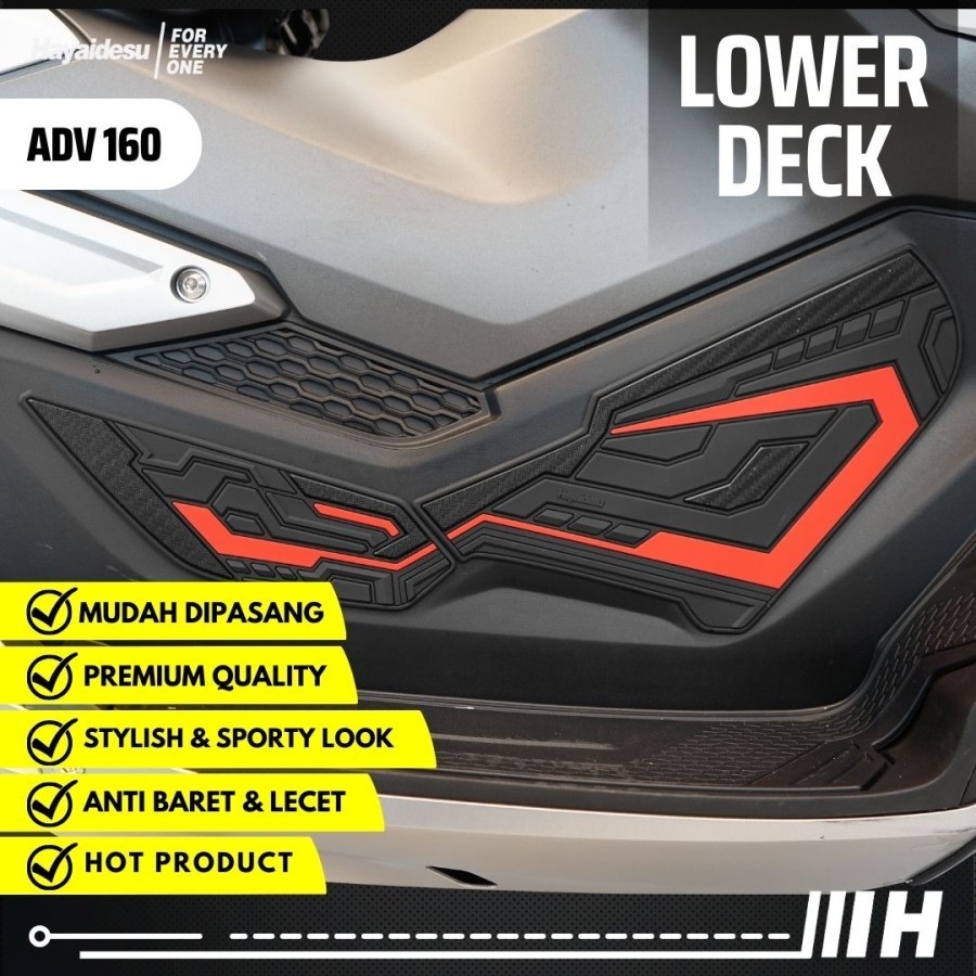 Jual Honda ADV 160 Lower Deck Merk Hayaidesu, Aksesoris Cover Bahan ...