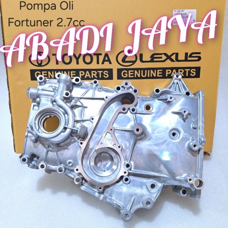 Jual POMPA OLI MESIN TOYOTA FORTUNER BENSIN 2700CC 2TR ORIGINAL ...