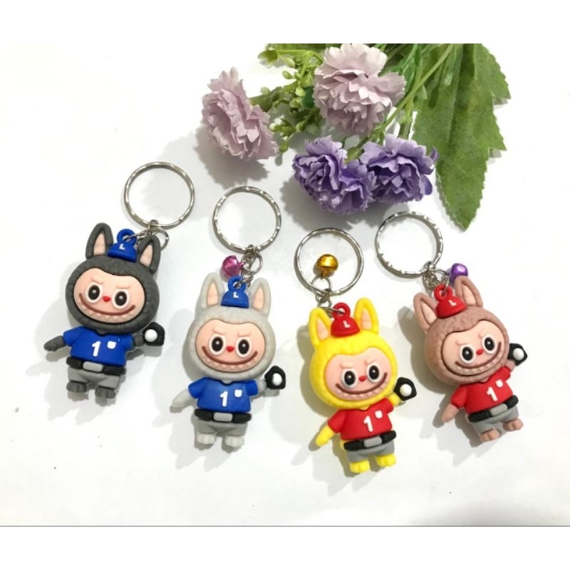 Jual ganci labubu dijual per 4 pcs | Shopee Indonesia