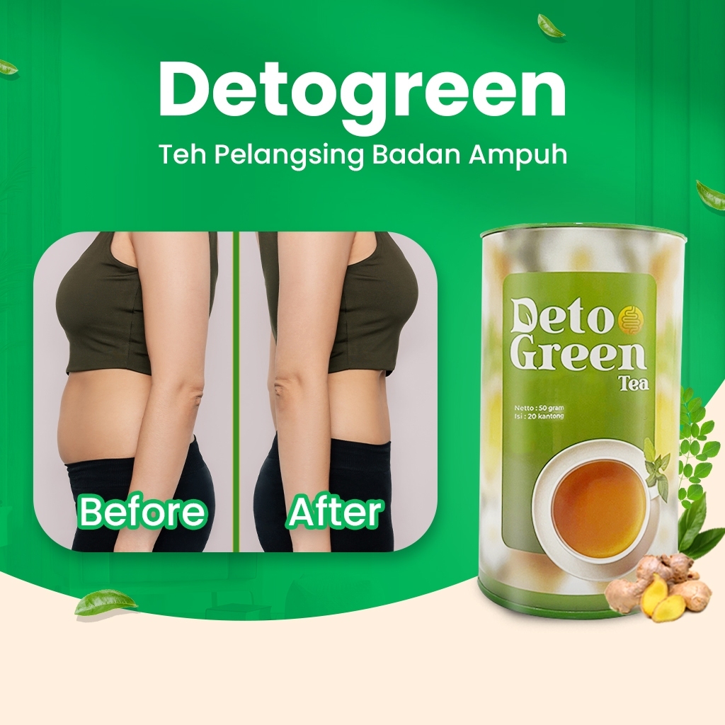 Jual DETOGREEN Teh Alami Untuk Detoks Usus Organik dan Sehat | Shopee ...