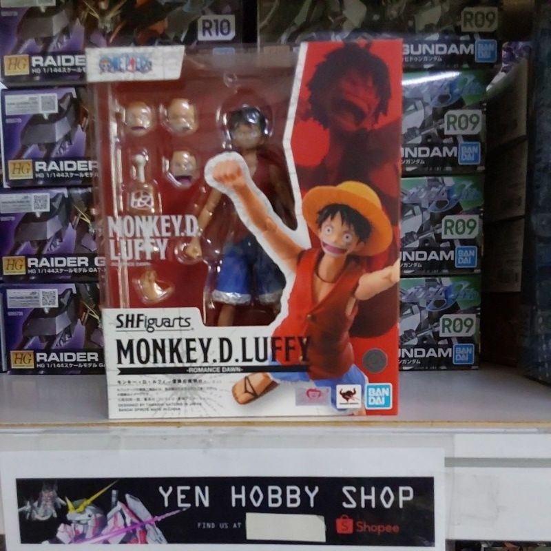 Jual FIGUR SHF MONKEY D LUFFY ROMANCE DAWN 66473 [ORIGINAL BANDAI ...