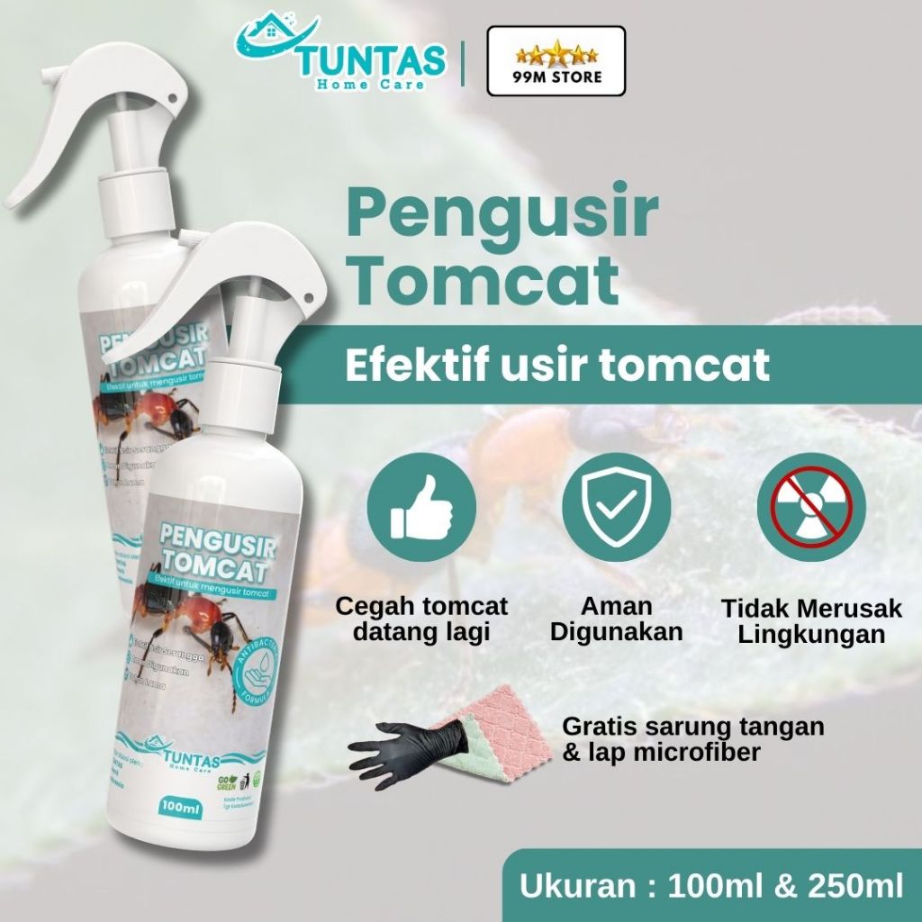 Jual TUNTAS Pembasmi Tomcat Anti Hama Pengusir Serangga Tomcat Paling ...