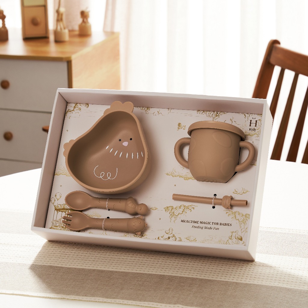 Jual Howel and Co - Farm Bites (Mini Kids Tableware Set) | Shopee Indonesia