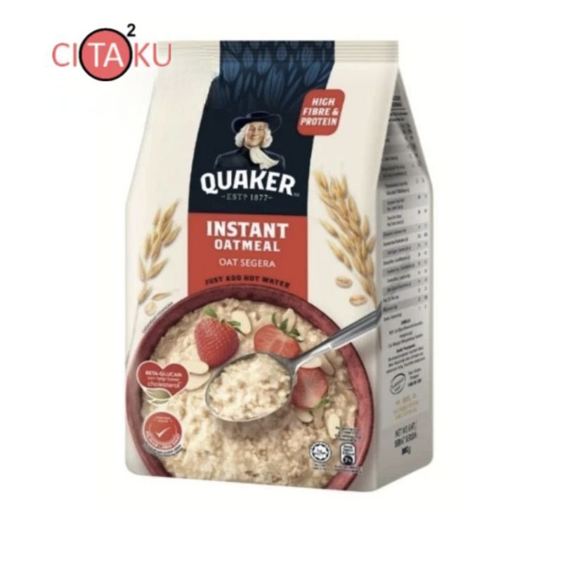 Jual Quaker Instan Oatmeal 800g | Shopee Indonesia