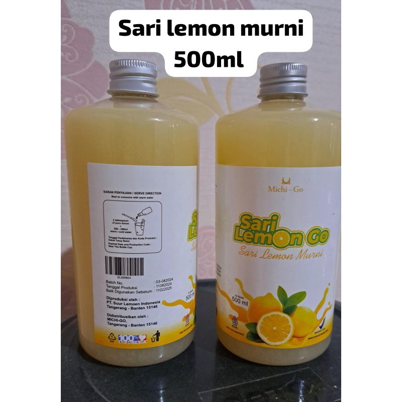 Jual Sari Lemon Go 500ML | Shopee Indonesia