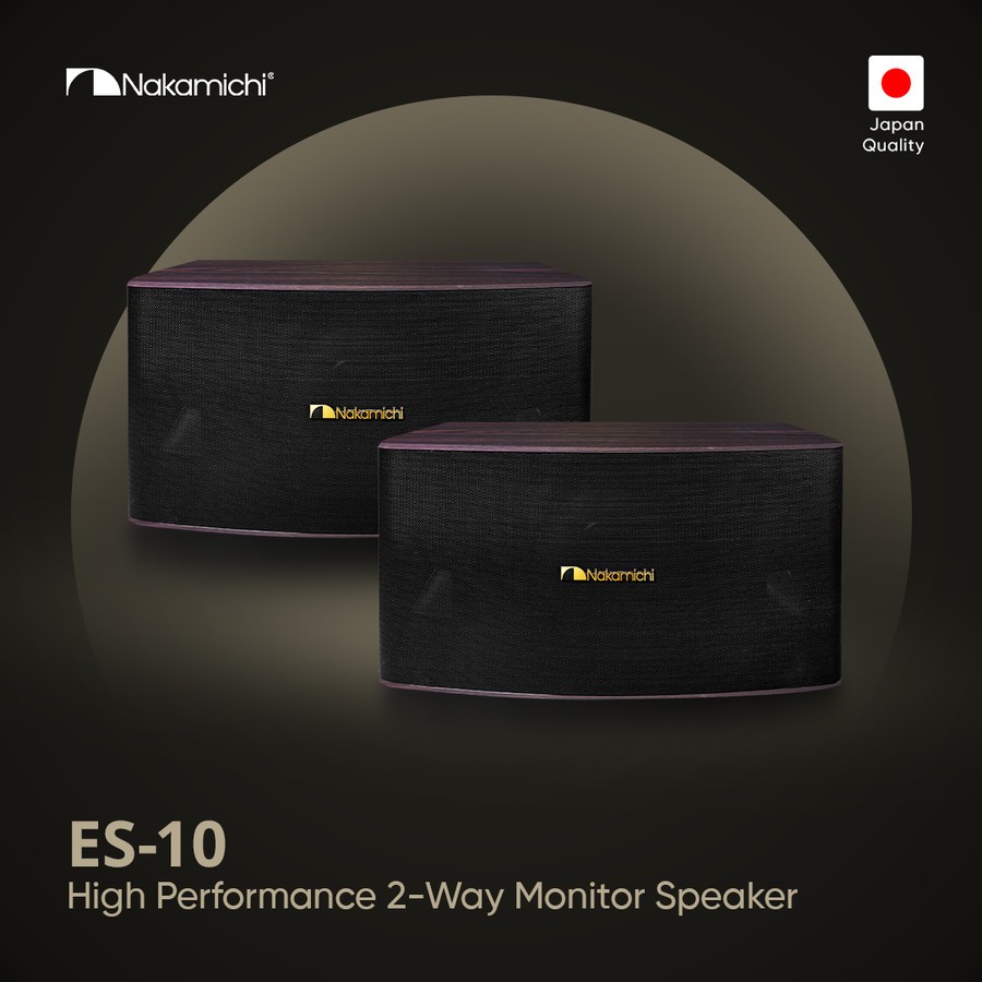 Jual Speaker Nakamichi ES-10 ES10 ES 10 Karaoke Speaker 10 inch | Shopee Indonesia