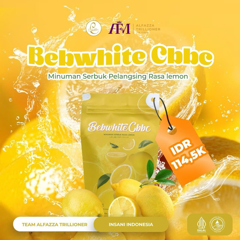 Jual Fiber Lemon Minuman Serbuk Rasa Lemon BBC Kemasan Baru Bebwhite C ...