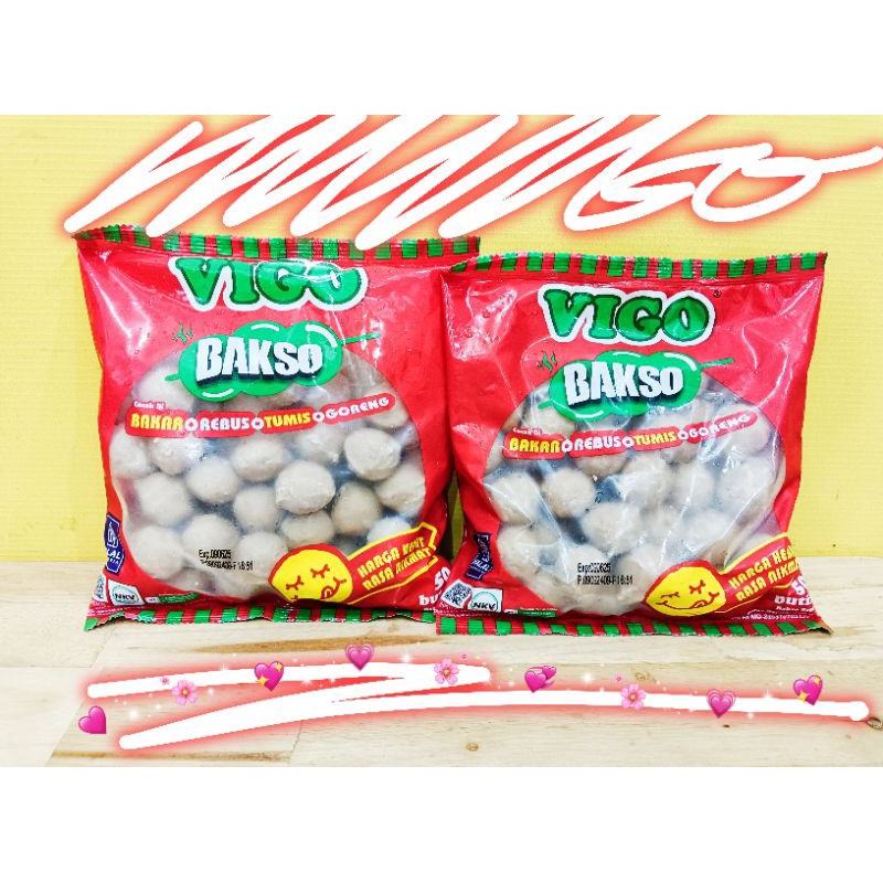 Jual VIGO BASO SAPI 500GR ISI 50PC | Shopee Indonesia