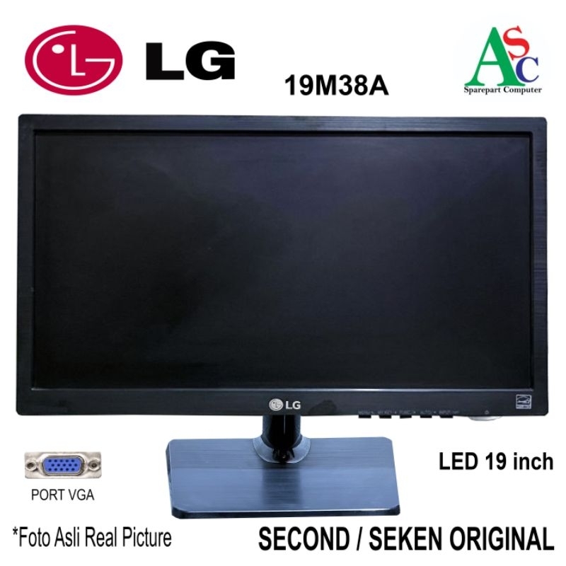 Jual Monitor LED LG 19 inch Wide | Shopee Indonesia