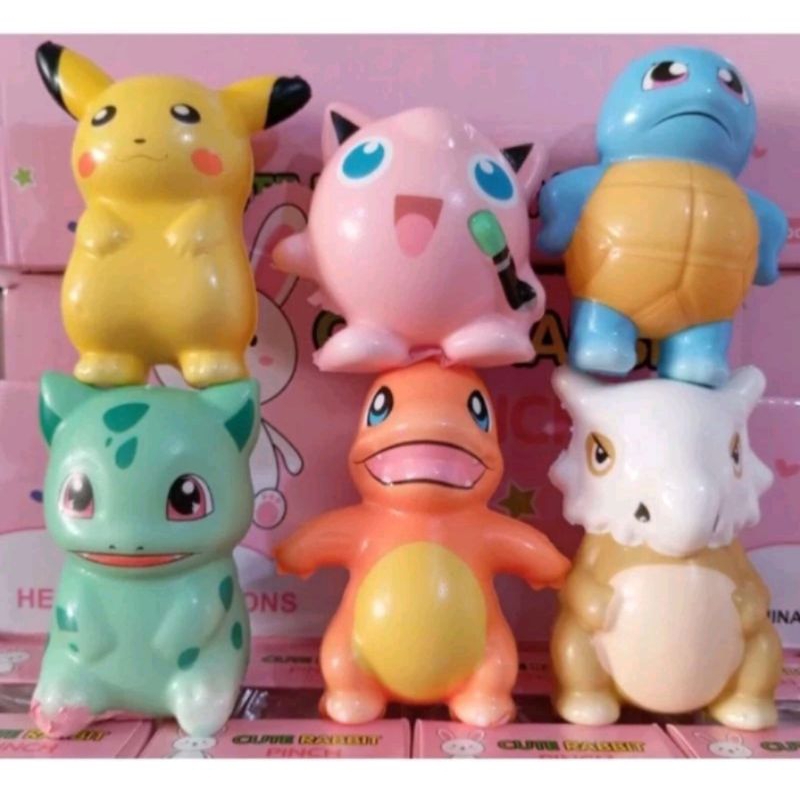 Jual Squishy Pokemon Pikachu Squishy Makanan Donat Pop Corn Ice Cream ...