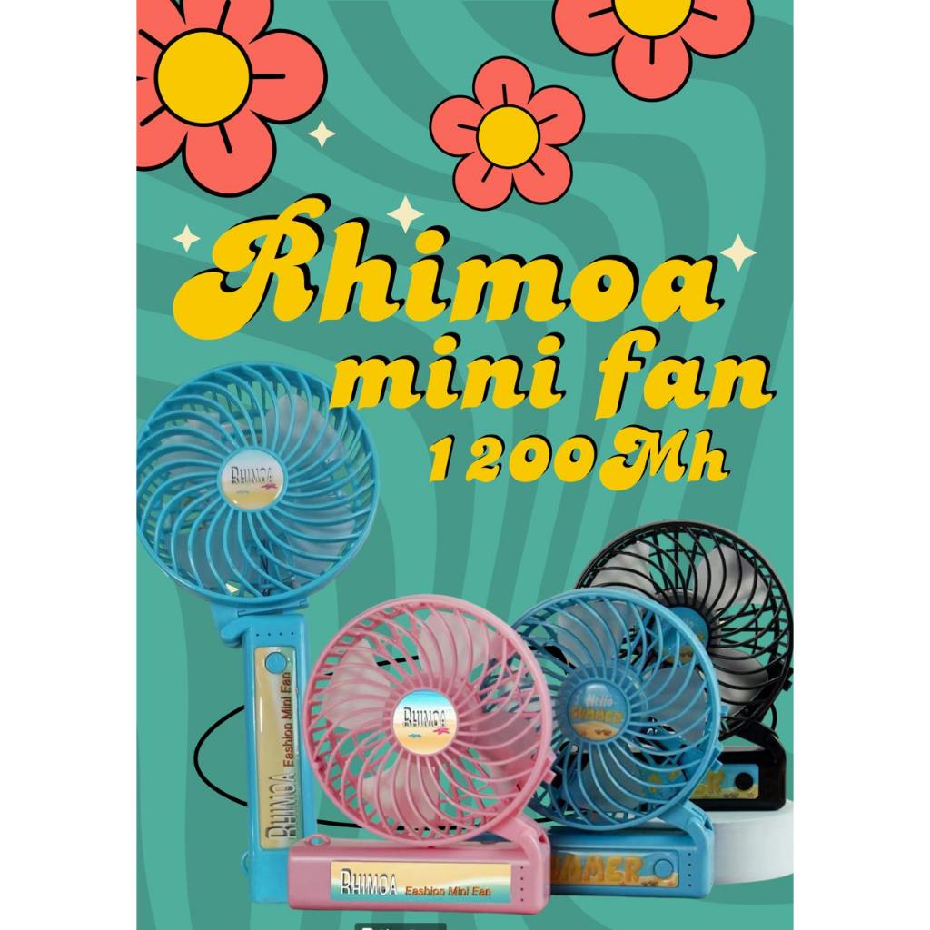 Jual (GHANI)KIPAS TANGAN RHIMOA ORIGINAL Kipas Angin Portable mini ...