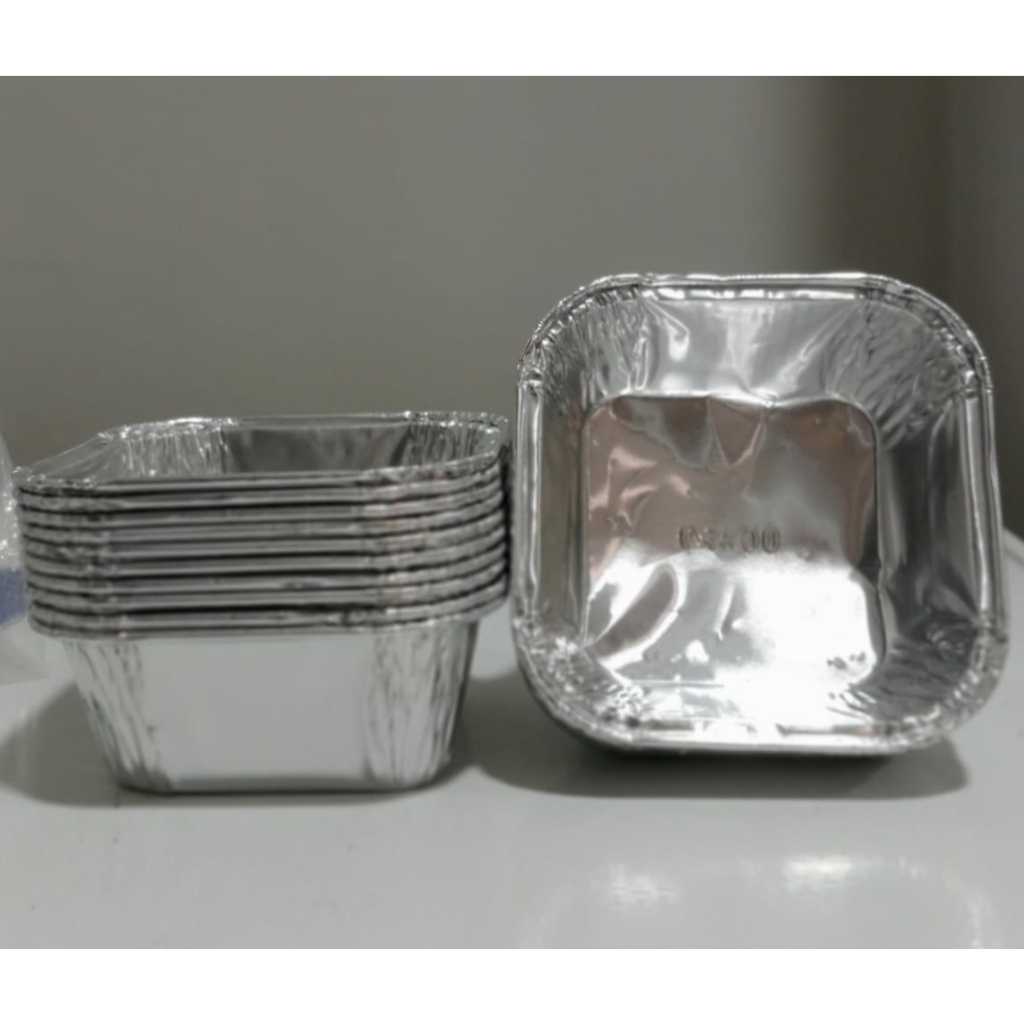 Jual ALUMUNIUM FOIL / ALU TRAY OX - 100 (10pcs) | Shopee Indonesia