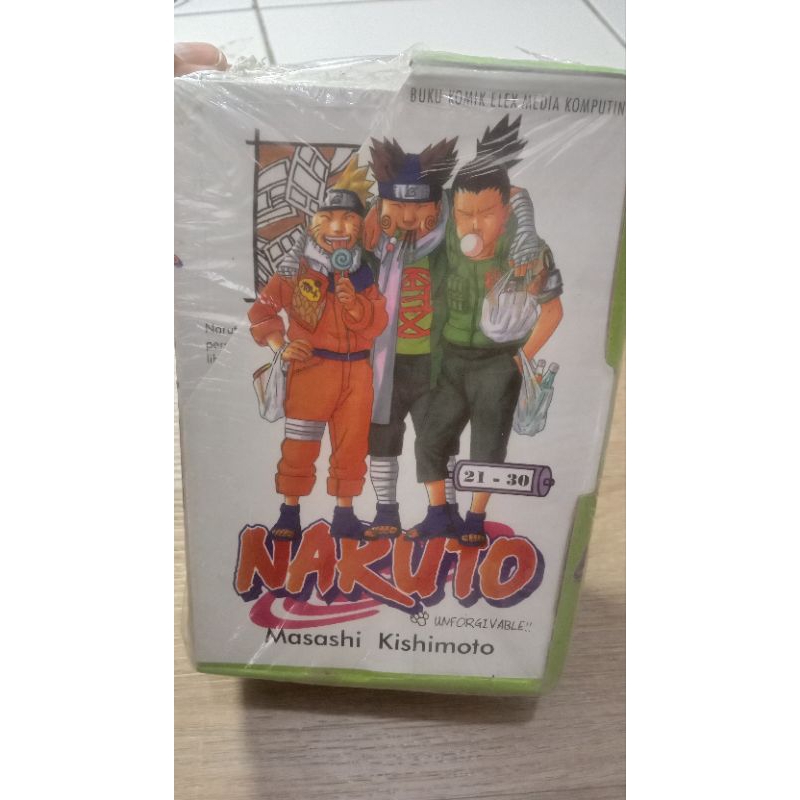 Jual Komik Naruto 21-30 Set Box Segel Original | Shopee Indonesia
