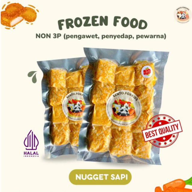 Jual Nugget Sapi Homemade NON 3P (Pengawet, Pewarna, Penyedap) | Shopee ...