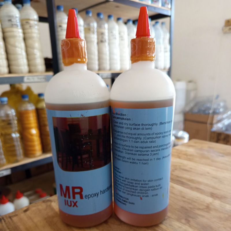 Jual Lem Epoxy Mr Lux Besar 1 Dus 10 Botol Hardiner Saja | Shopee Indonesia