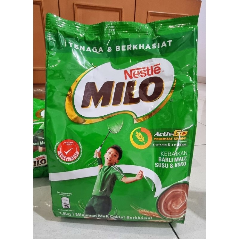Jual Milo Nestle 1.8kg (Pengganti Milo 2kg) | Shopee Indonesia