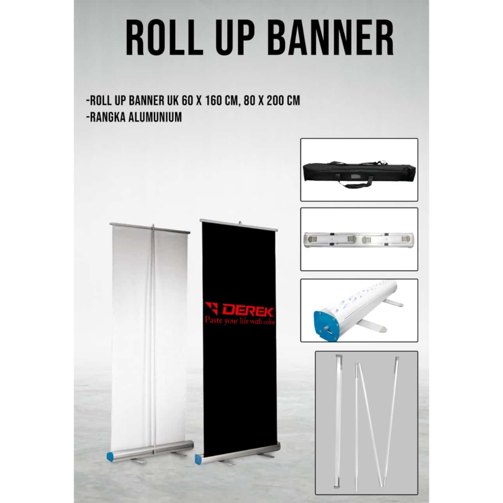 Jual ROLL UP BANNER ALUMUNIUM | Shopee Indonesia