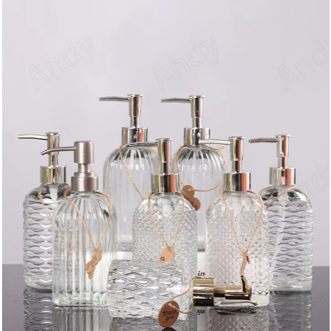 Jual WLS Botol Sabun Cair Kaca ( Transparant ) | Shopee Indonesia