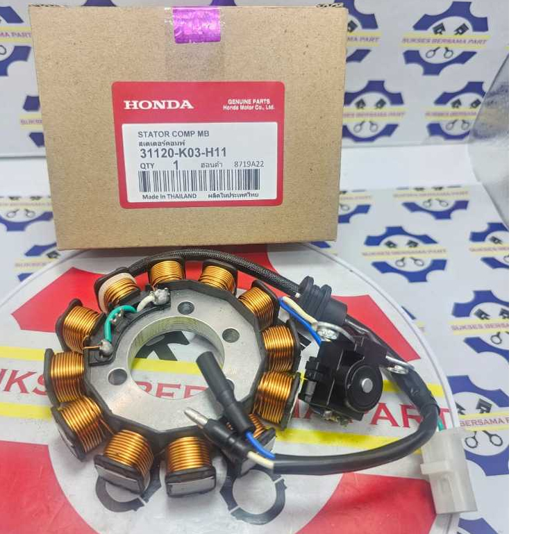 Jual Stator Comp Assy Komplit Spool Motor Honda Revo FI 31120-K03-H11 ...