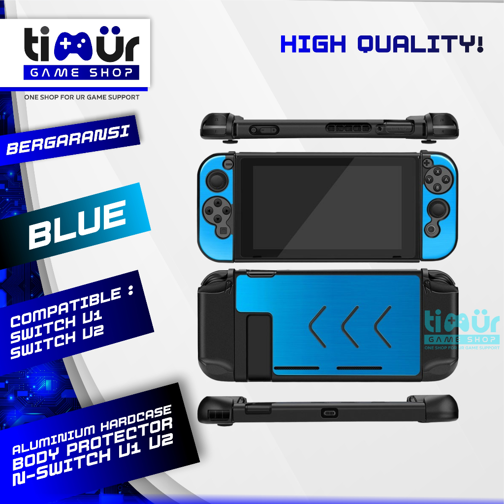 Jual Aluminium HardCase Kit Portable Protector Shell Nintendo Switch ...