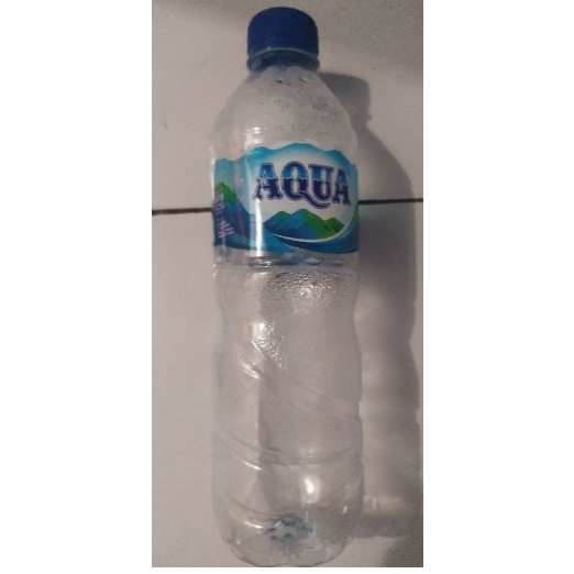 Jual Botol Aqua Sedang Kosong 600ML Bekas Bersih(paketan isi 5 biji ...