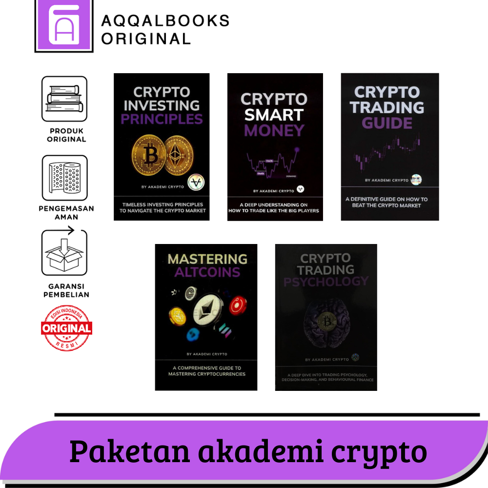 Jual Buku Akademi Crypto I [Bundling] Crypto Trading Guide + Investing ...