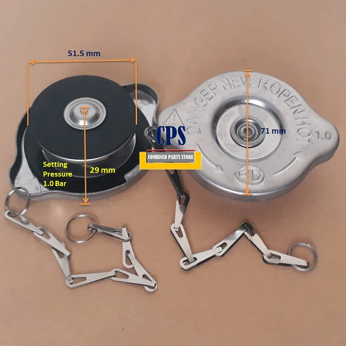Jual Radiator Cap - Tutup Radiator Engine Unit Alat Berat Diameter Luar ...