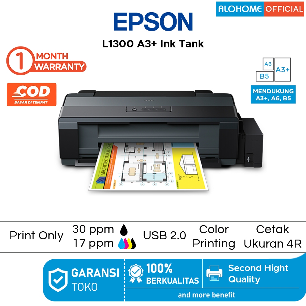 Jual Printer Epson L1300 A3+ Ink Tank | Shopee Indonesia