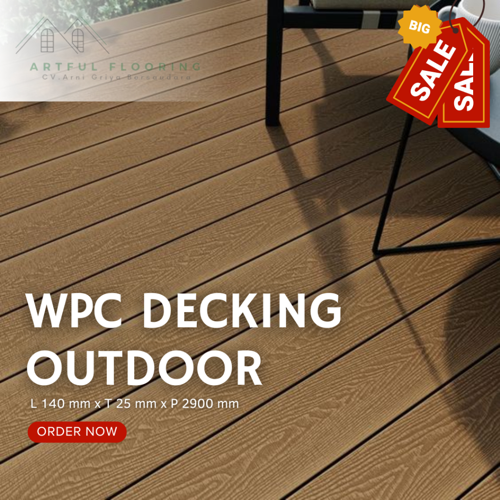 Jual Decking WPC Outdoor / Lantai Kayu Kolam / Decking Lantai Kayu ...