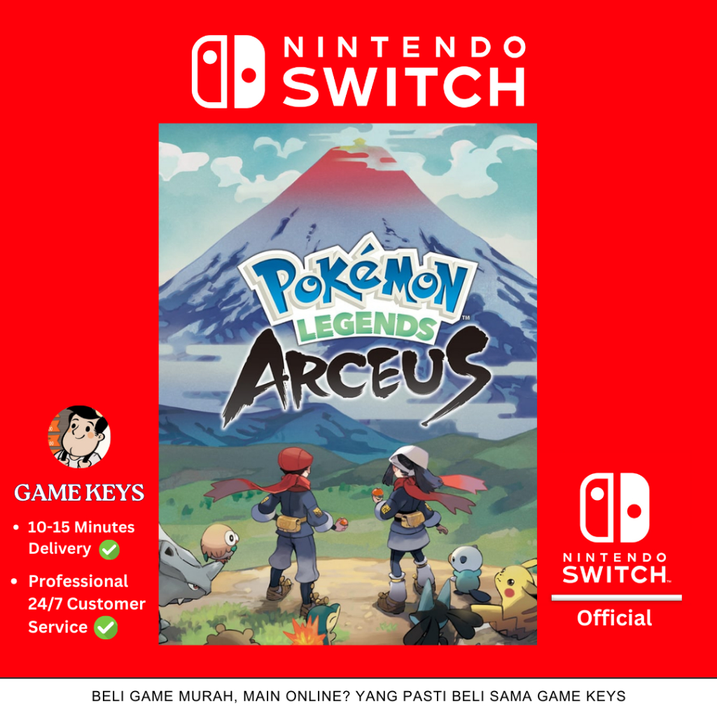 Jual Pokemon Legends: Arceus | Nintendo Switch | Shopee Indonesia