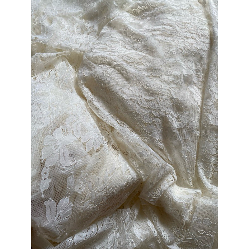 Jual Kain Brokat Lace Chantily | Shopee Indonesia