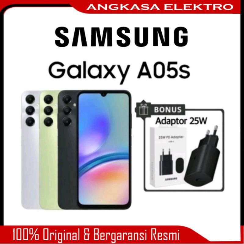Jual HP Samsung A05S Ram 6/128 GB - Batere 5000 mAh - Snapdragon 680 ...